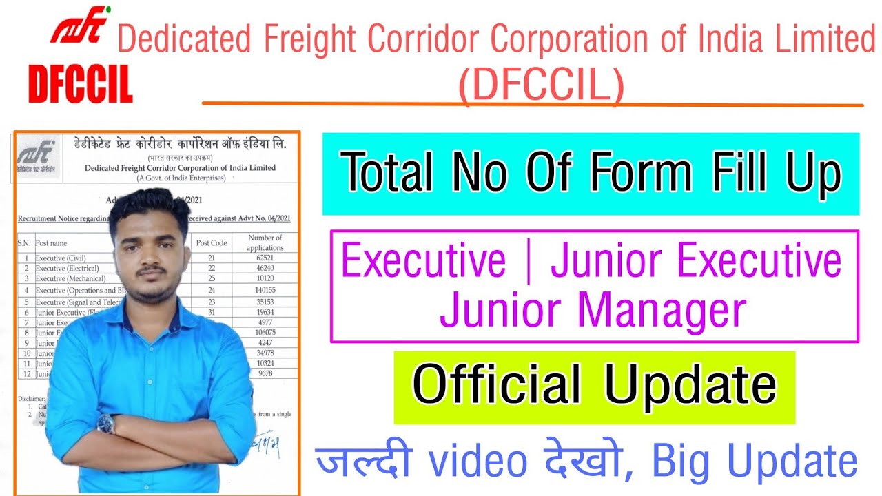 DFCCIL Total Form Fill Up || DFCCIL Total Form Apply || DFCCIL Total ...