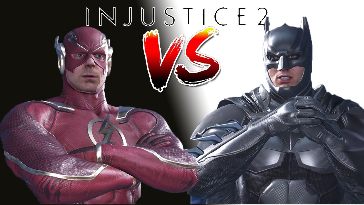 Injustice 2 Flash Süper Combo vs Batman - Süper Hero War - YouTube
