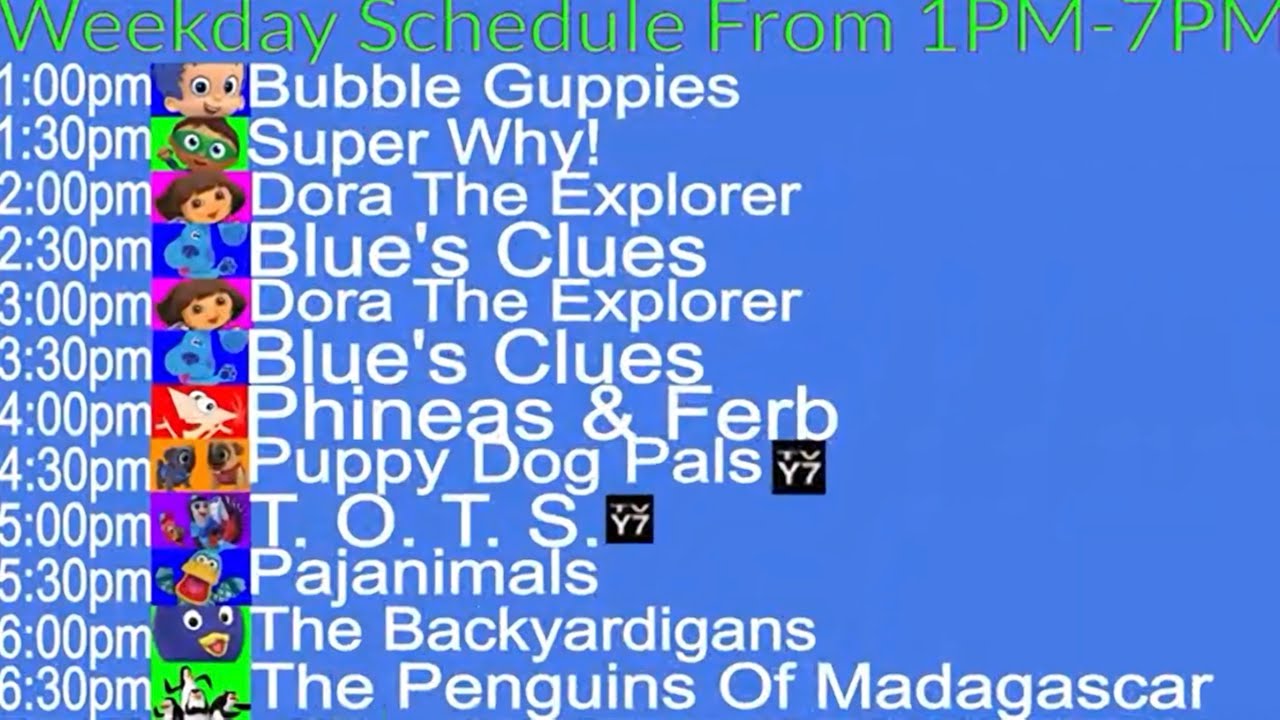 Channel Jr. Kids New TV Schedule 2022! - YouTube