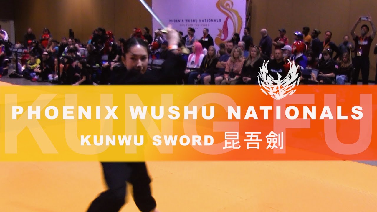 Elena Bruce - Kunwu Sword 昆吾劍 - Phoenix Wushu Nationals - Gold Medalist ...