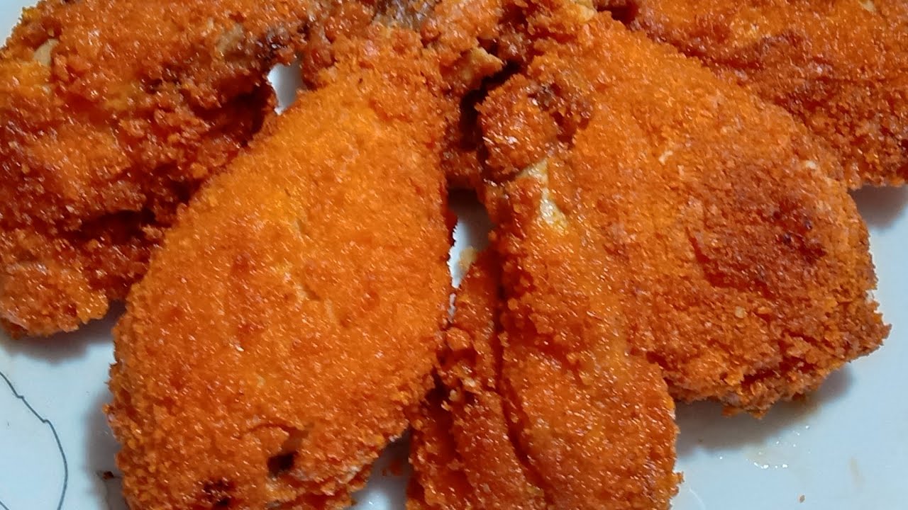 Easy chicken leg piece fry recipe - YouTube
