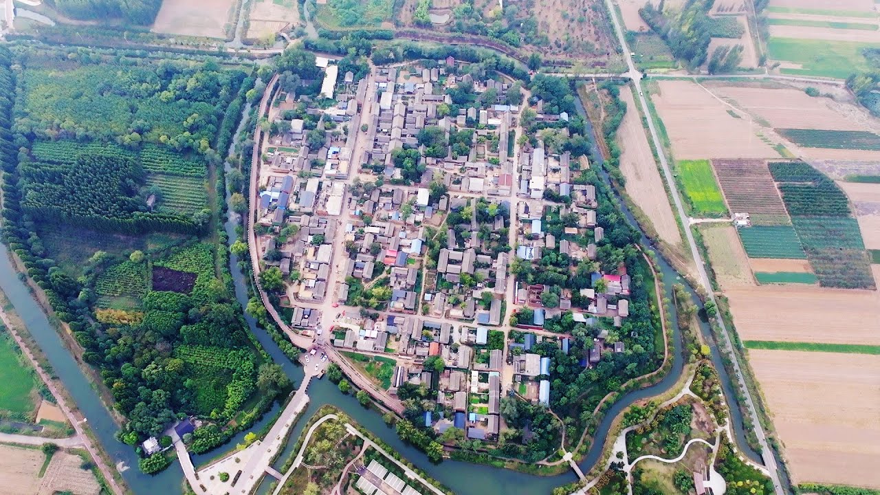 【4K】Traditional Chinese Village: Linfeng Village, a mini ancient ...
