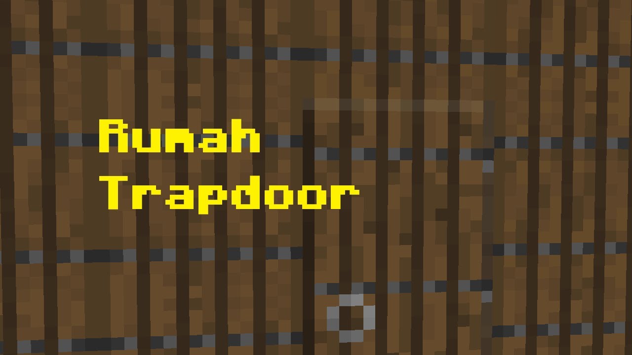 Rumah Trapdoor (Minecraft Java) - YouTube