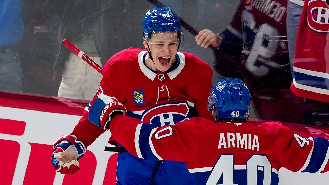DEMIDOV makes INSTANT impact in 1st NHL period! - YouTube