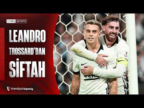 Trossard, Beşiktaş Formasıyla İlk Golünü Attı, Klasik Sevincini Yaptı | Trendyol Süper Lig