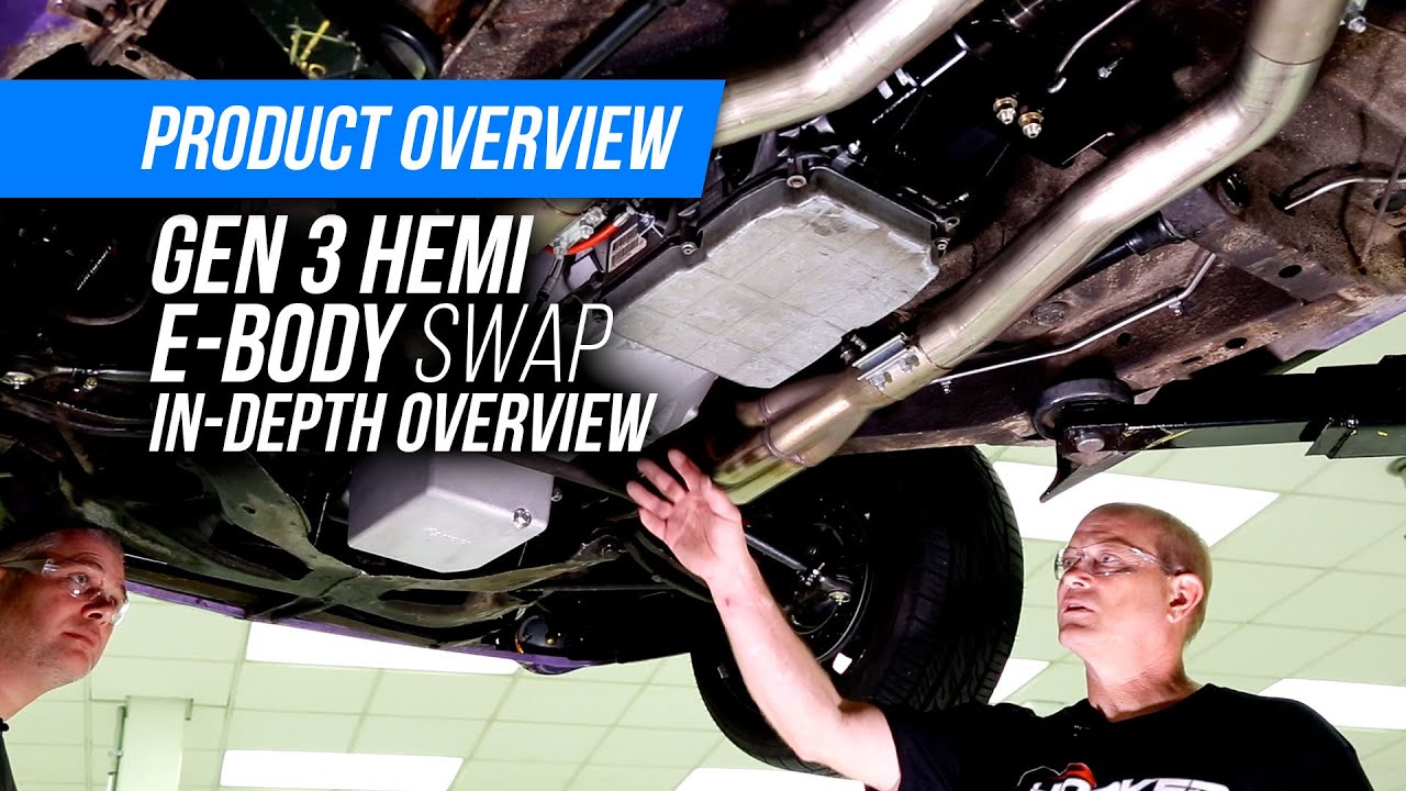 How to Swap a Gen 3 Hemi into an E-Body Mopar with Bolt-on Parts - YouTube