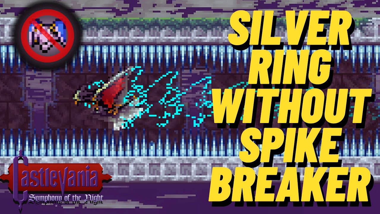 How to get Silver Ring in Castlevania Symphony of the night - YouTube