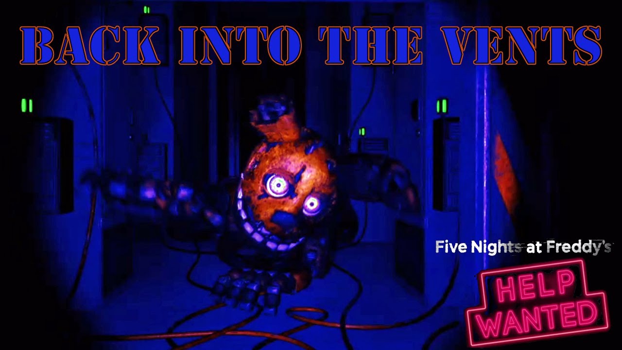 Vent Repair, Blacklight/Nightmare Mode?? FNAF Help Wanted!! Foxy needs ...