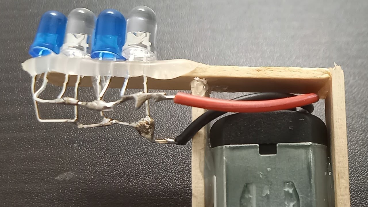 How to make an LED toy - YouTube