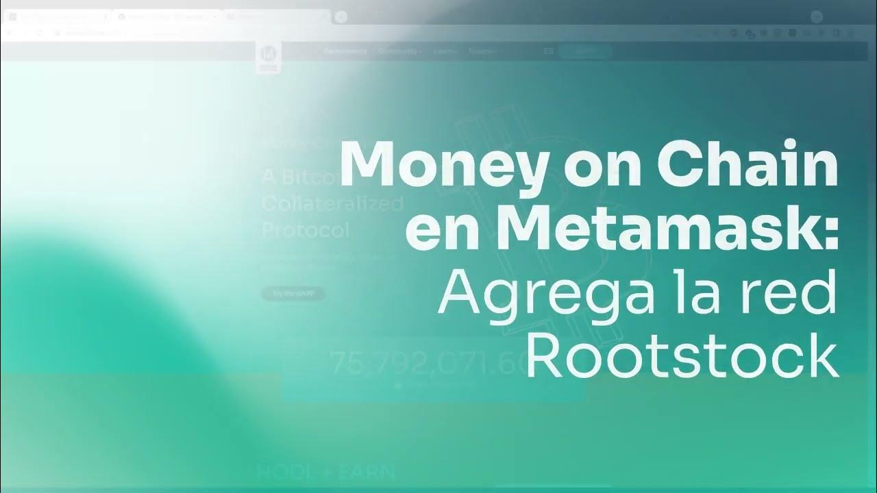 ¿Cómo agregar la red Rootstock (RSK) a Metamask? 2023 - YouTube