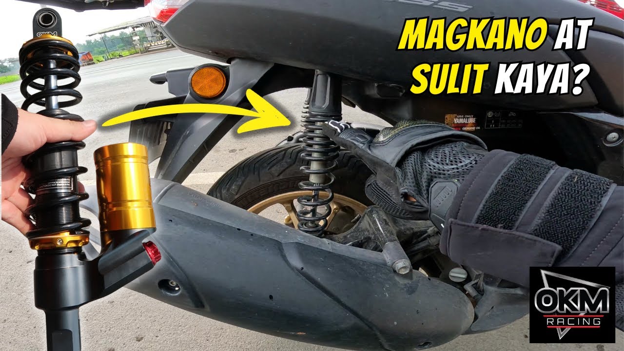 SUSPENSION UPGRADE: Fully-Adjustable Front and Rear for NMAX V2│OKM ...