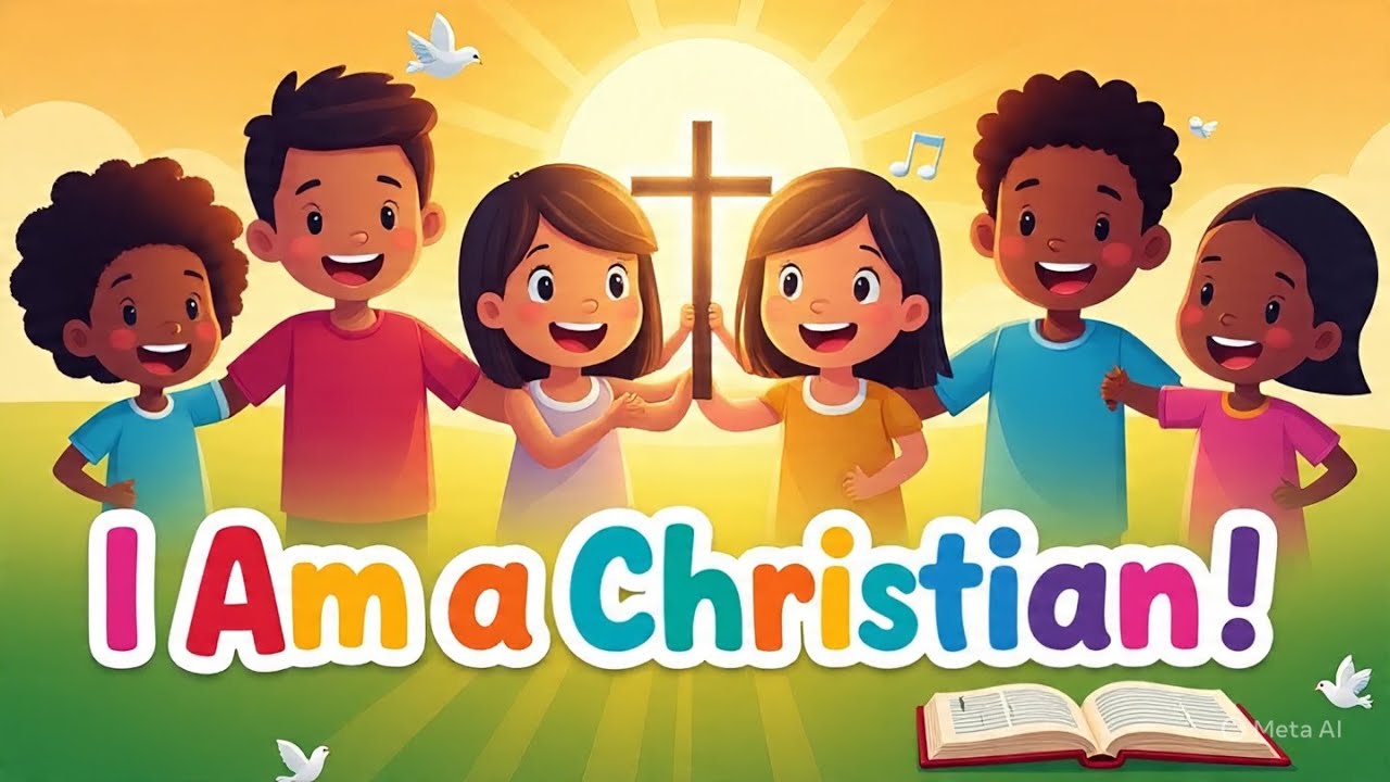 I Am a Christian ️ | Kids Worship Song About Faith in Jesus ...