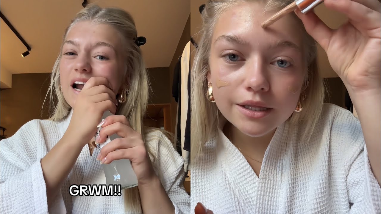 SVT Klassen Alicia Otterud Sminkrutin #grwm #klassen #svt X Hedvigss ...