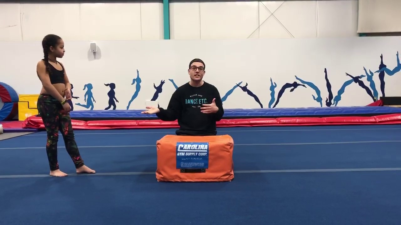 Handstand Snap Down Drills - YouTube