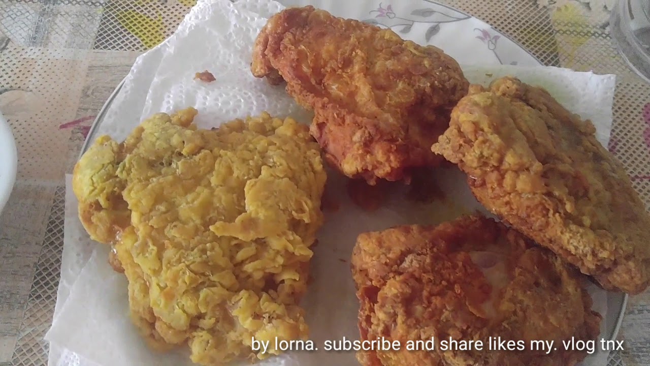 my crispy chicken joy 😂with greavy simplest - YouTube