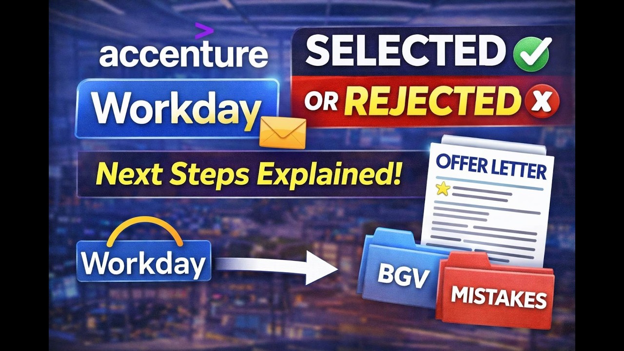 Received Workday Mail? Congratulations! 🎉 Accenture Offer Letter ...