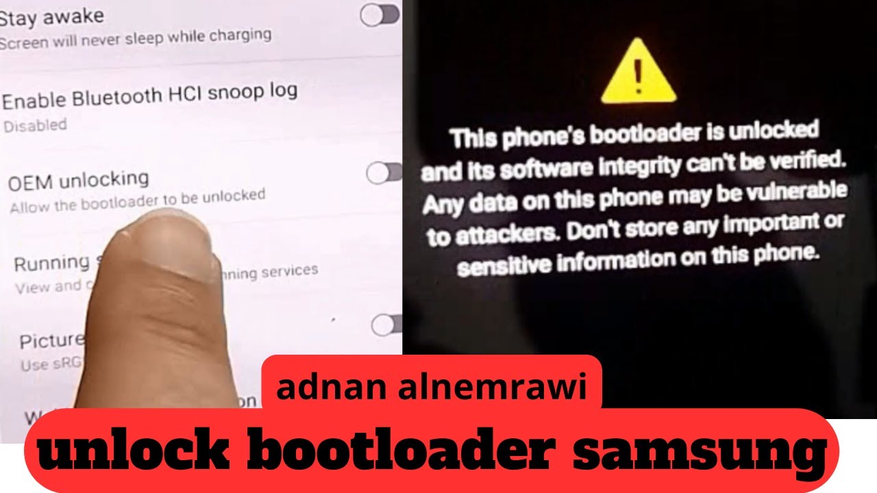 How To Unlock Bootloader On Samsung Galaxy Phones? - YouTube