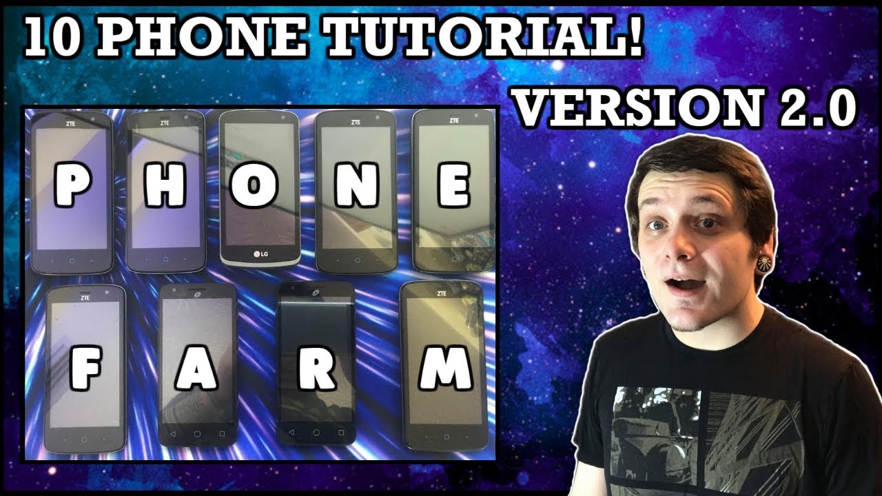 THE 10 PHONE TUTORIAL 2.0 | How To Start Phone Farming! - YouTube