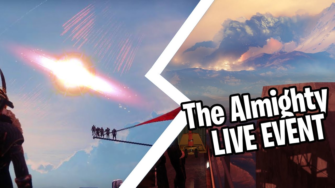 Destiny 2: "The Almighty" Live Event! FIRST EVER DESTINY LIVE EVENT ...