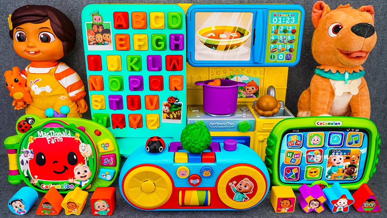 [66 min video] COCOMELON COMPILATION - Satisfying Unboxing COCOMELON ...