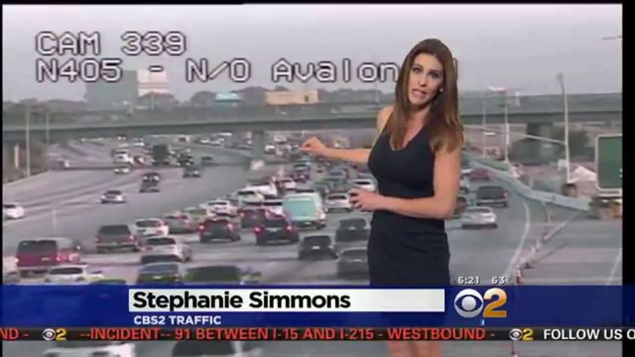 Stephanie Simmons 2015/06/25 CBS2 Los Angeles HD - YouTube
