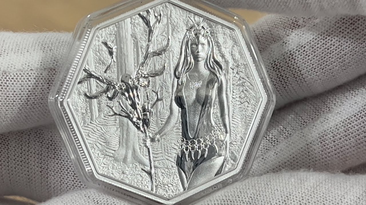 2023 Germania Mint, Witchcraft: Seeress 1 oz Silver BU - YouTube