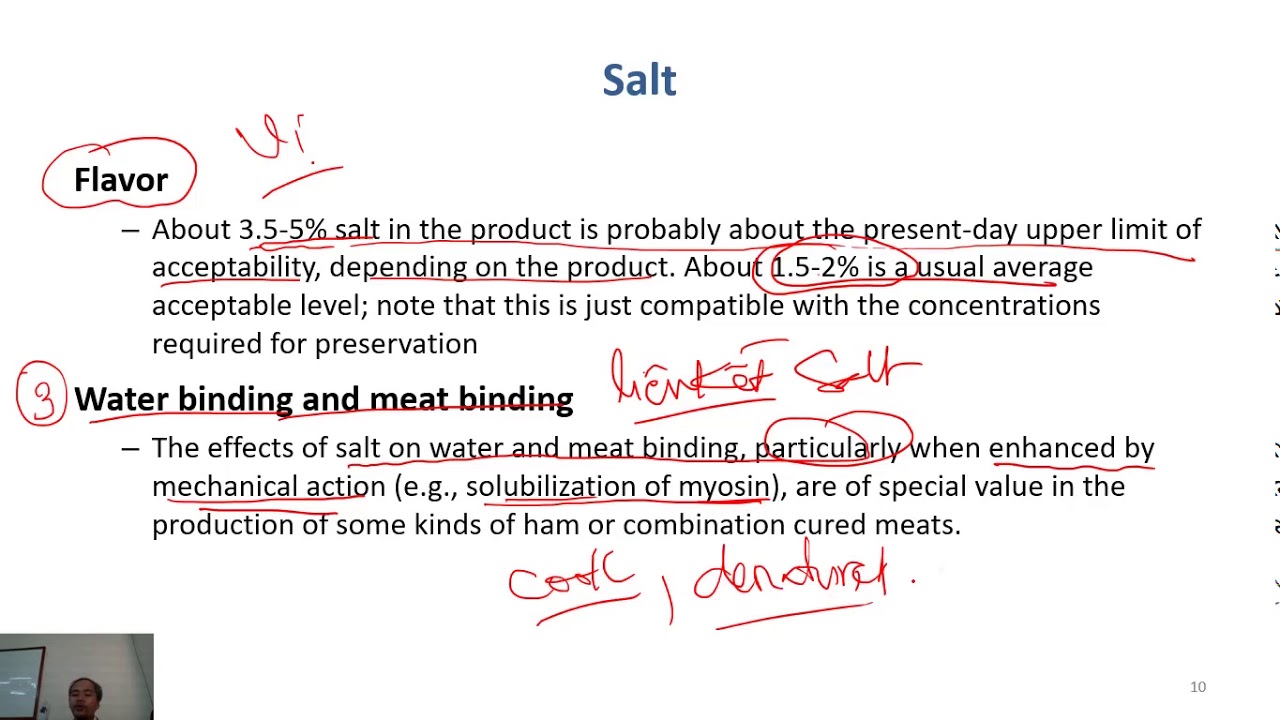 C7-02 curing - effects of salt| Meat Technology - YouTube