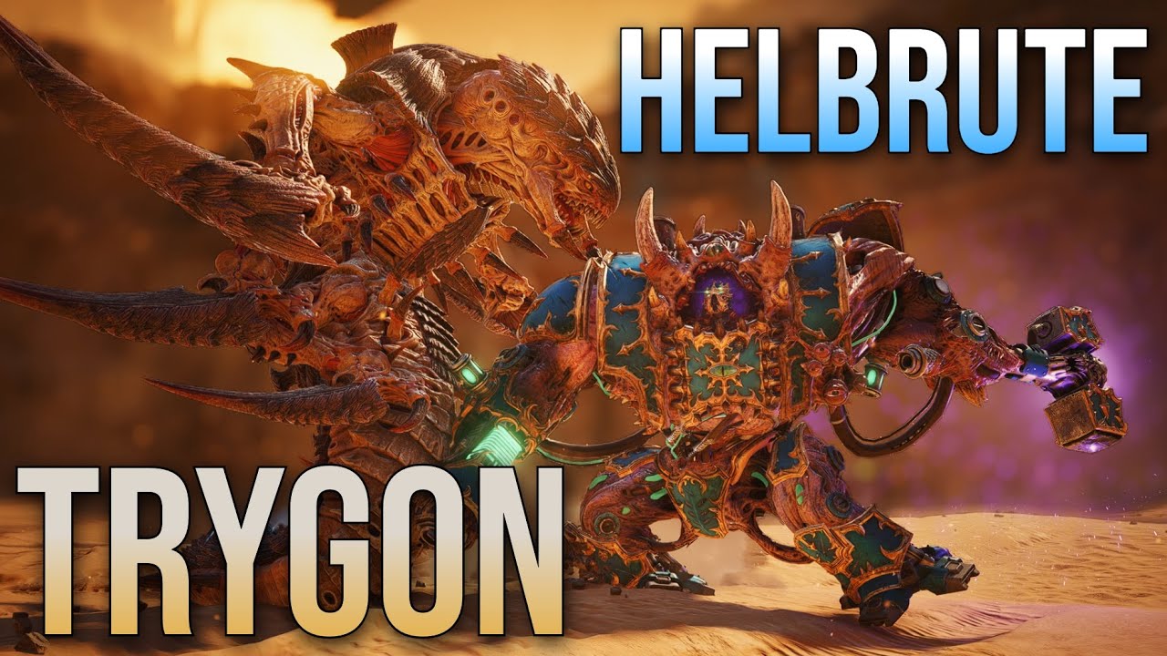 Trygon Prime vs. Helbrute | Space Marine 2 - YouTube