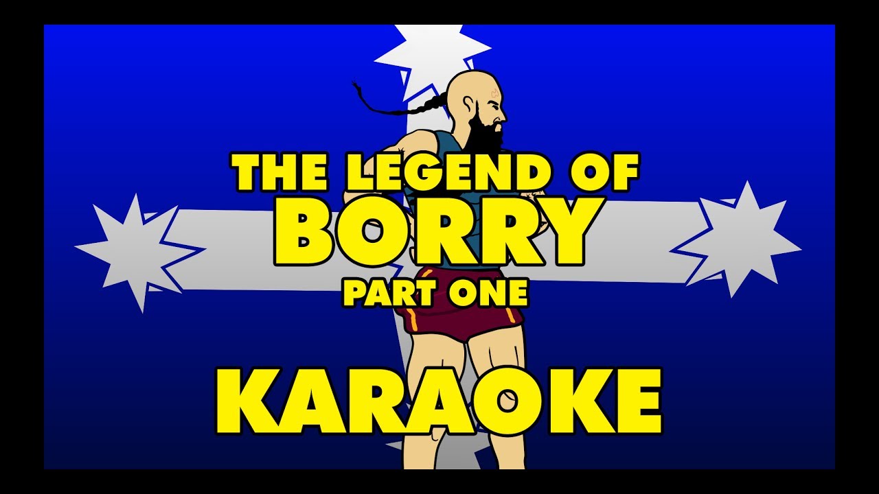 The Legend of Borry Part One - Karaoke Version - YouTube