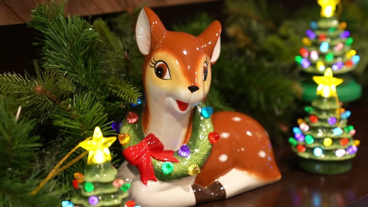 12" Nostalgic Tabletop Figurines - YouTube