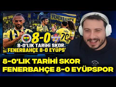 8-0'LIK TARİHİ SKOR | FENERBAHÇE 8-0 EYÜPSPOR @umurafan