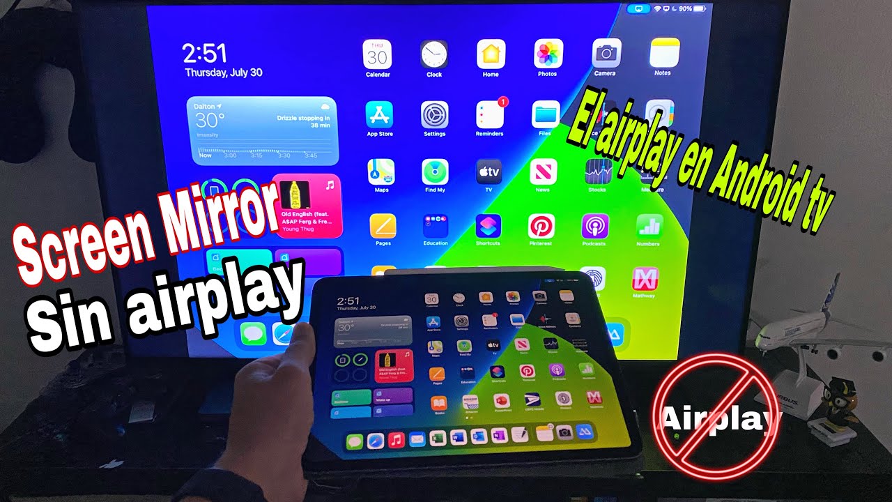 El AIRPLAY en android TV 😱😱 - YouTube