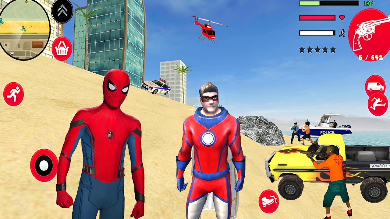 Naxeex_Superhero(super hero Drive Bicycle part ,1 android Gameplay HD ...