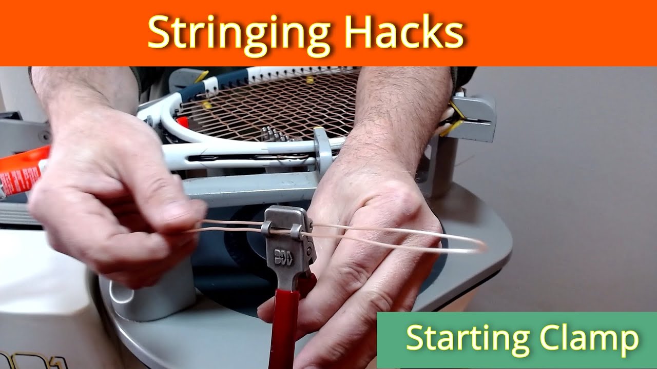 STRINGING HACKS / Starting Clamp / Starterklemme - YouTube