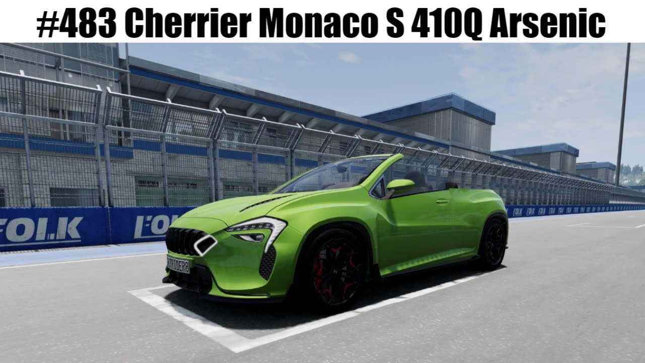 West Coast Trial: Cherrier Monaco S 410Q Arsenic (Beamng Drive) - YouTube
