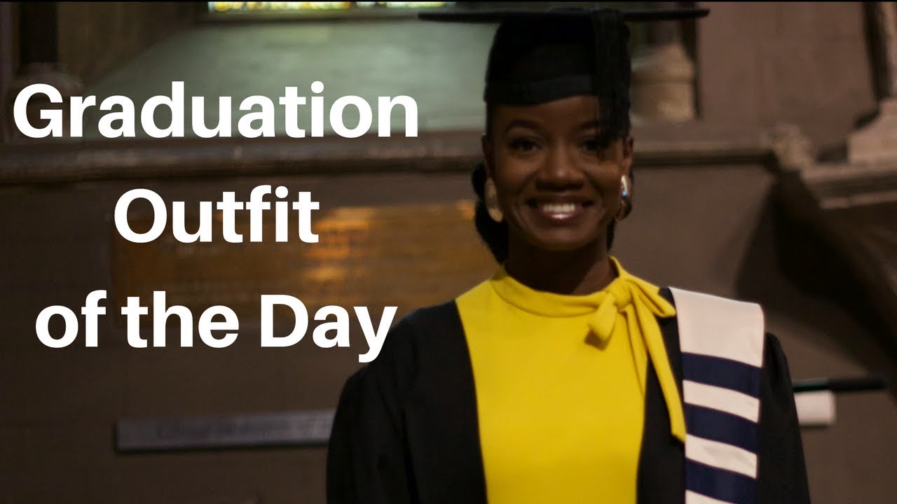 OOTD | GRADUATION OUTFIT OF THE DAY - YouTube