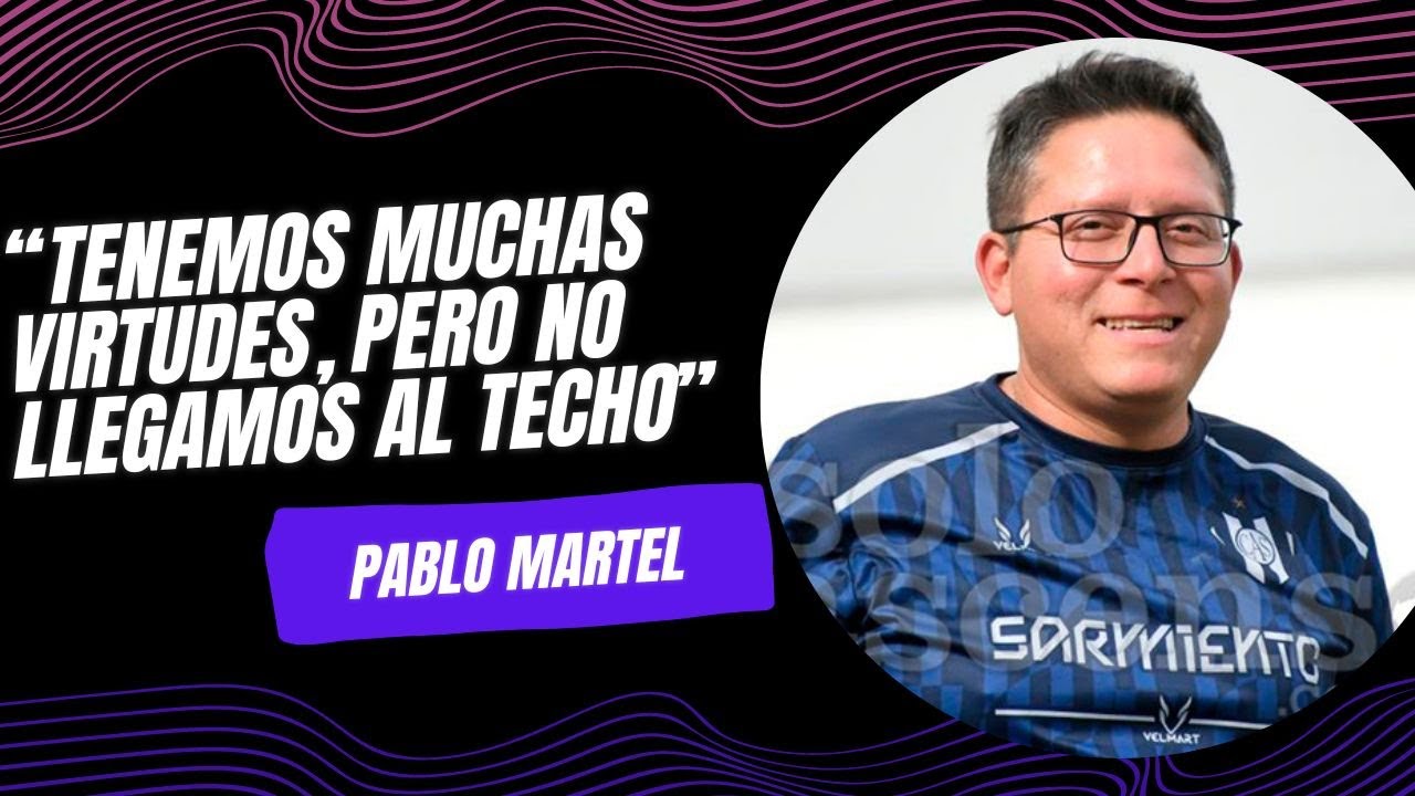 "Tenemos MUCHAS VIRTUDES, pero no llegamos a nuestro TECHO", dijo Martel, DT de Sarmiento (La ...