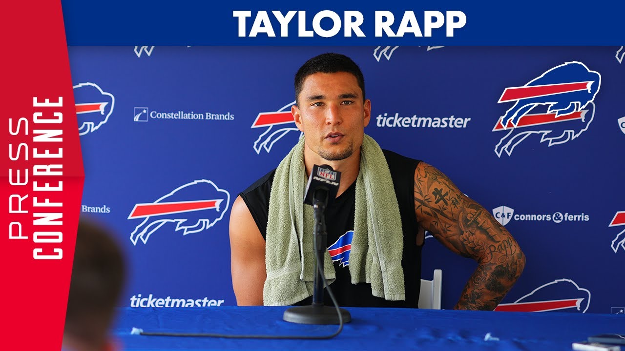 Taylor Rapp: “Get the Best 11 Guys on the Field” | Buffalo Bills - YouTube