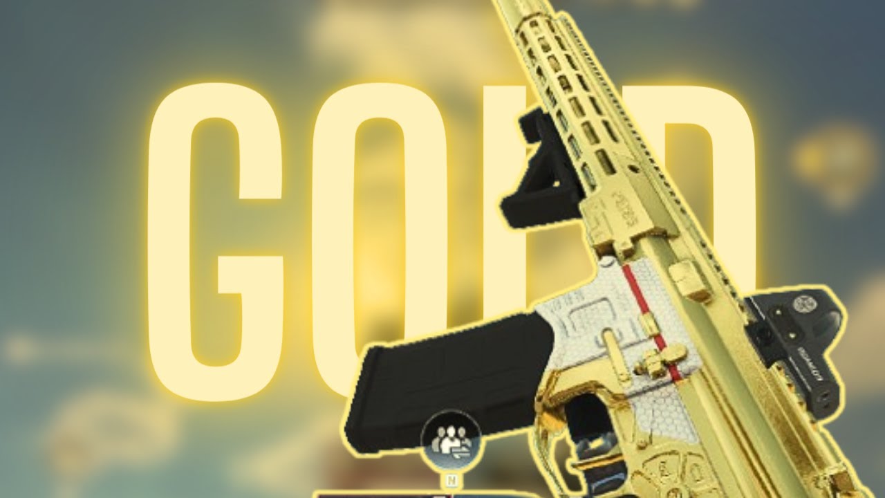 GOLDANDO A M4! SKIN DE OURO NO BLOOD STRIKE! - YouTube