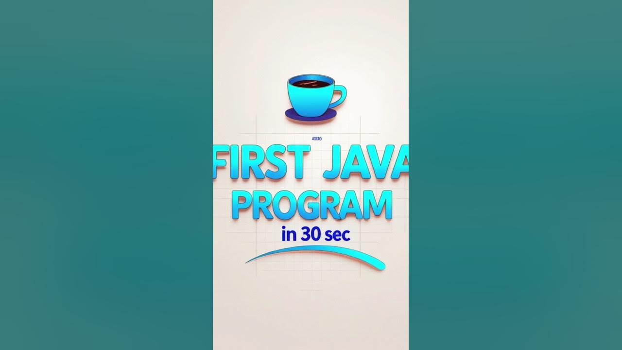Run Your First Java Program in 30 Seconds! 🚀 (Beginner Friendly) - YouTube