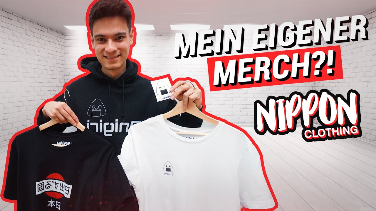 Mein eigener Japan Merch! (Nippon Clothing) - YouTube