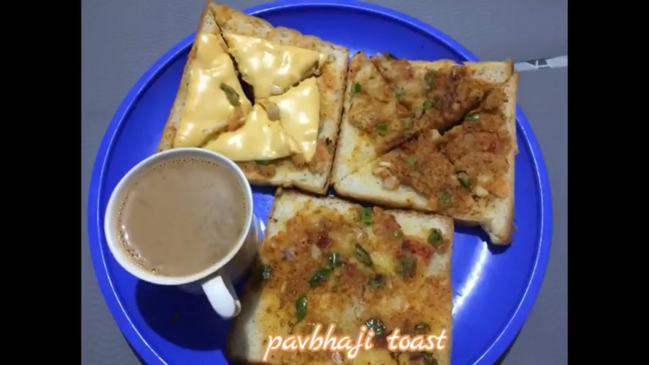 Pavbhaji Toast Recipe by Indian Food with Radhi Patel#Pavbhaji Masala ...