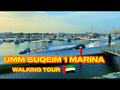 4K Umm Suqeim 1 Marina Dubai | Walking Tour 🇦🇪 - YouTube