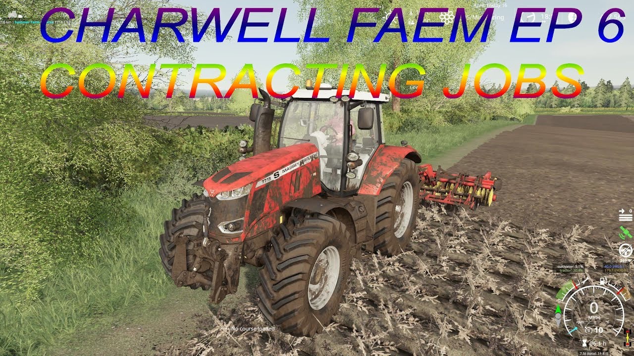FARMING SIMULATOR 19 charwell farm sub rules ep 6 - YouTube