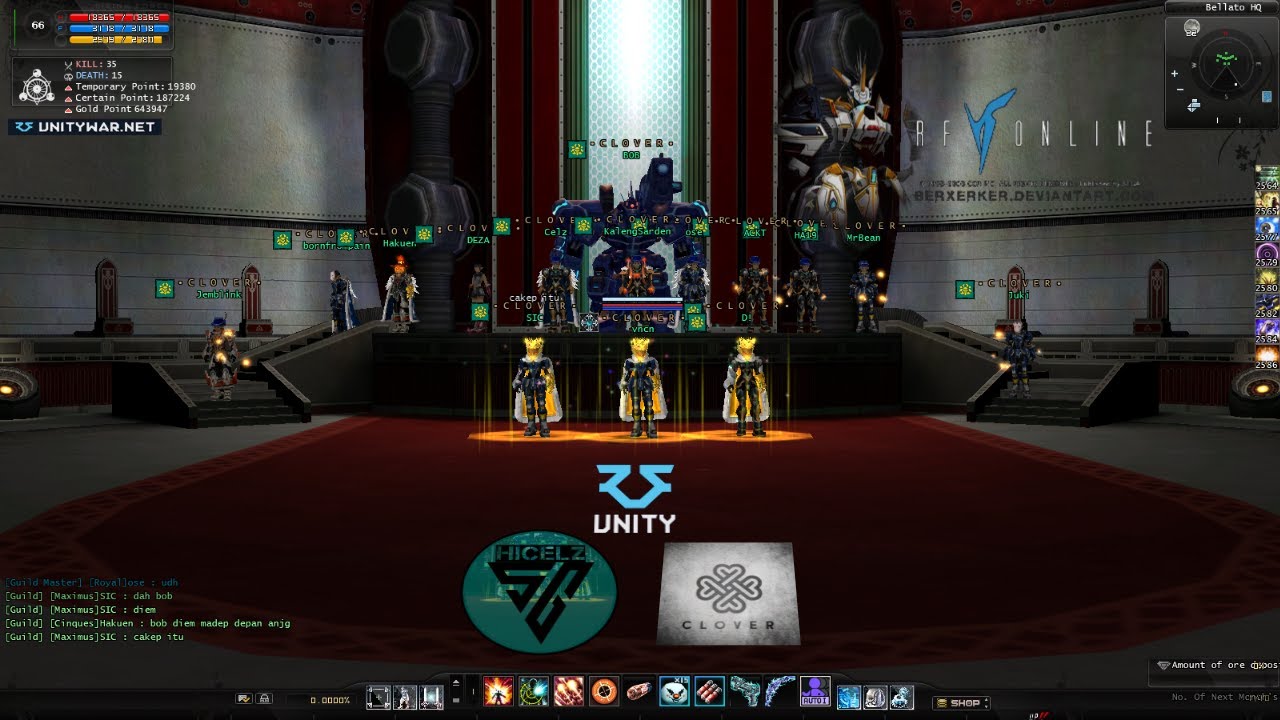 RF UNITY-"APA ITU RF UNITY ? KENAPA MAIN PRIVATE SERVER?" yuk bisa yuk ...