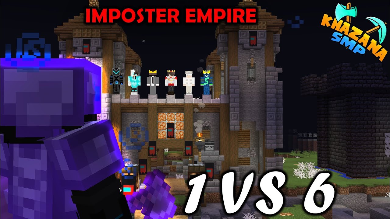 Can I protect Imposter Empire in this deadliest lifesteal SMP - YouTube