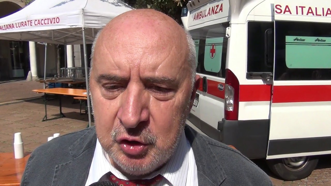 Angelo Bianchi, presidente Croce Rossa Italiana provincia Varese - YouTube