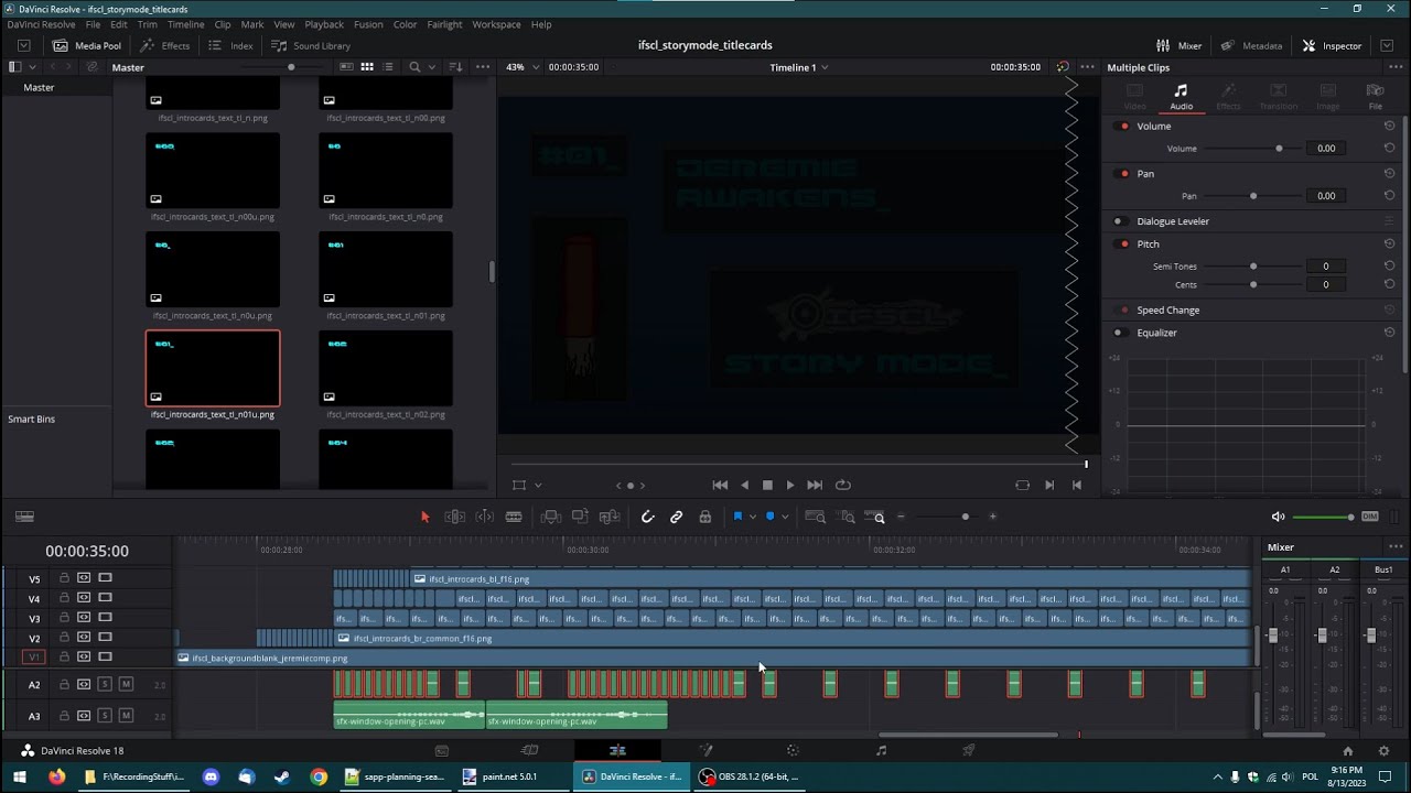 Behind the Scenes: Title Card Making Timelapse - YouTube