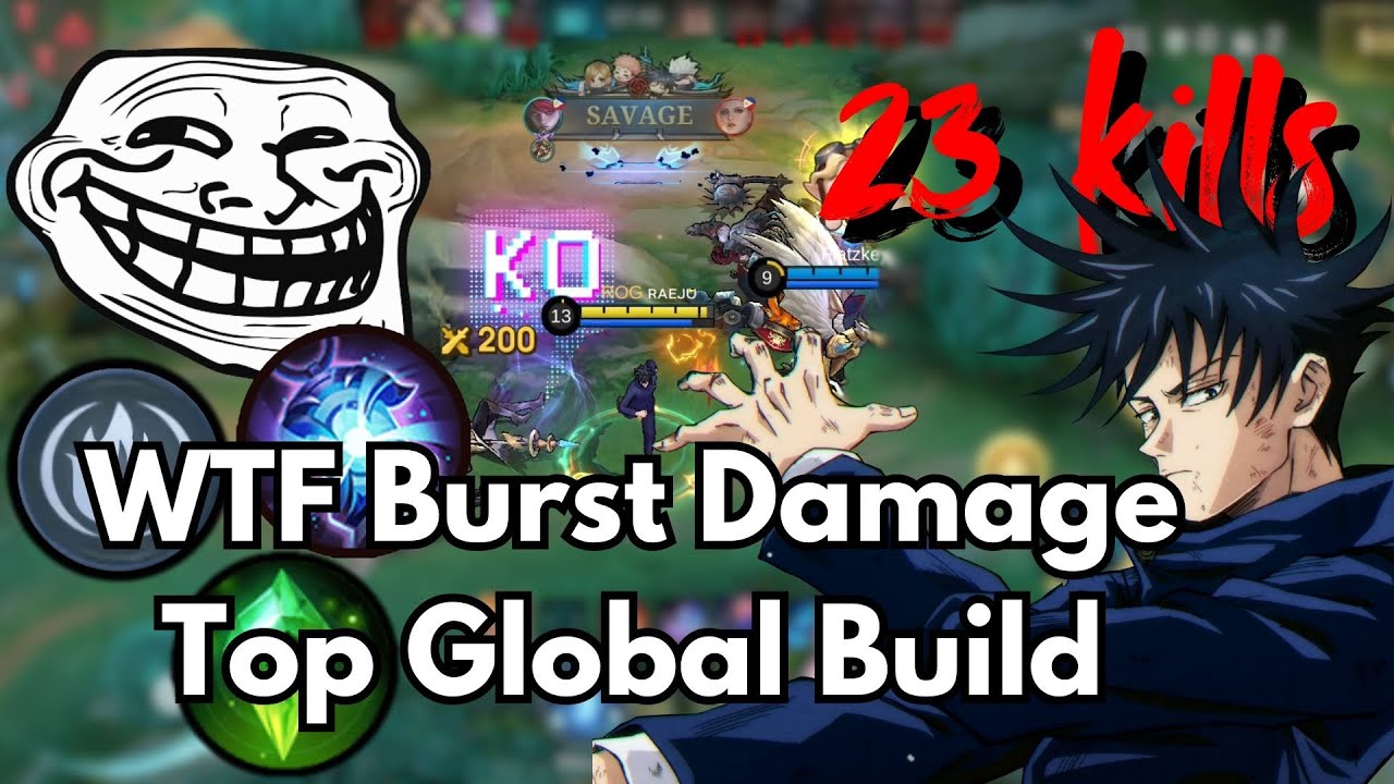 Julian top global build 2024 Burst Damage -MLBB - YouTube