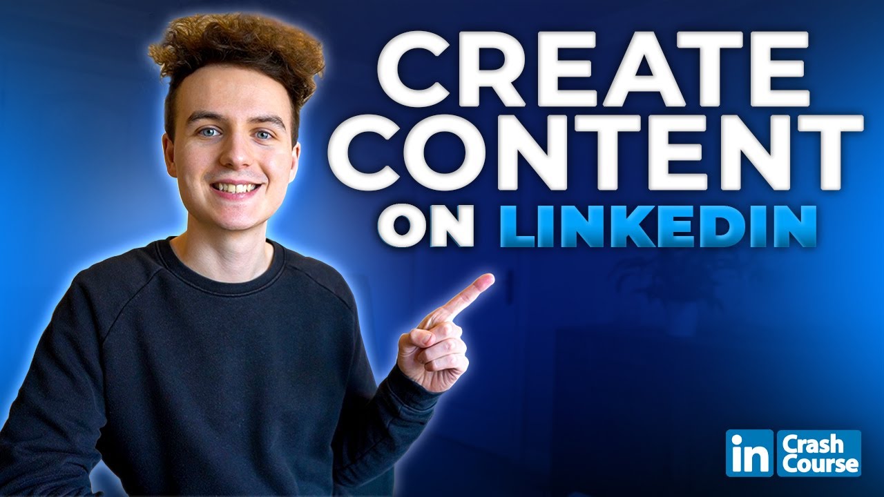 Why You Should Create Content On LinkedIn - YouTube